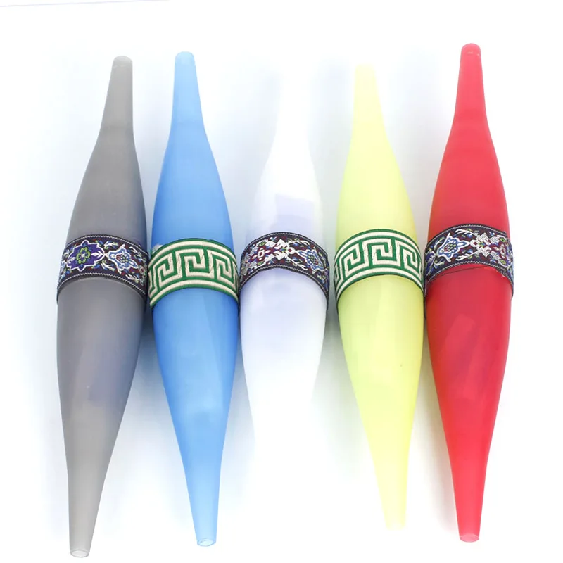 1Pcs Multicolor Arab shisha hookah ice hose smoking pipe for burner ...