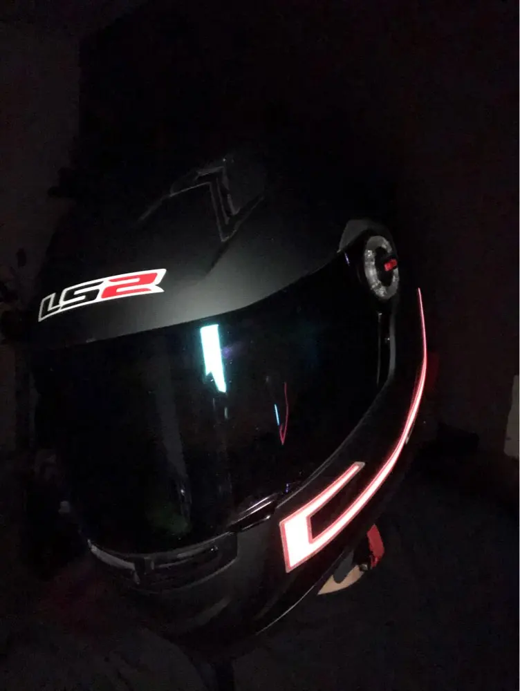 Helmet Stickers Electroluminescent Light - Life Changing Products