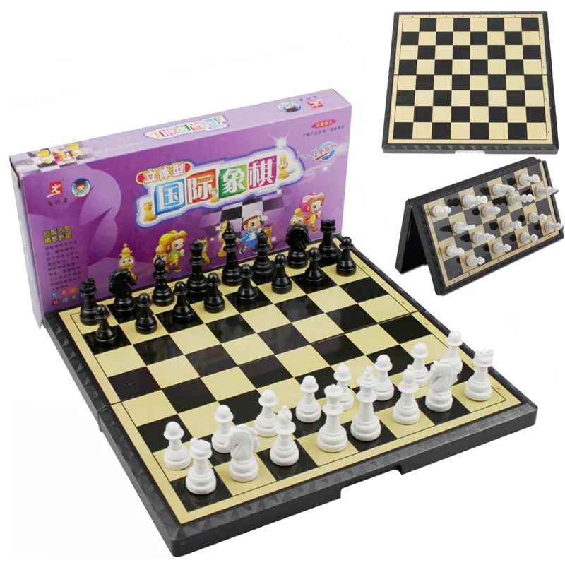 Купить funfamily настольная игра магнитная складной шахматная доска ...