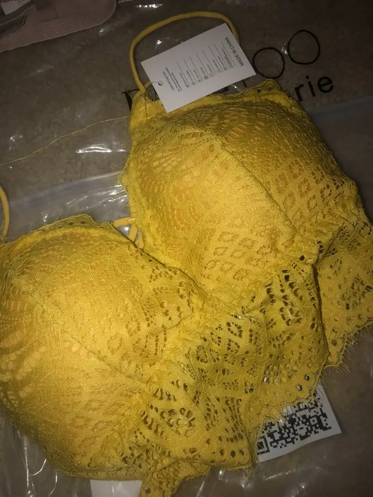Lacy Bra Padded Lace Lingerie - Life Changing Products