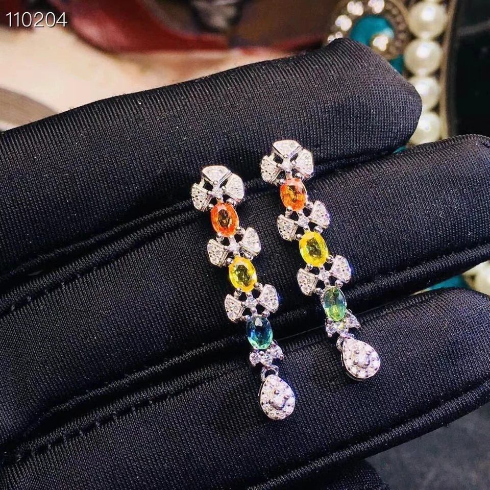 KJJEAXCMY ювелирные изделия 925 чистого серебра инкрустированные ...