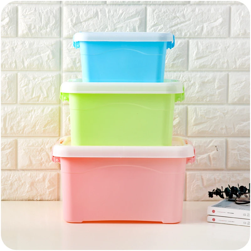 Candy colored plastic hand with cover and storage tank E069 student ...