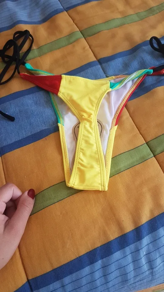 Rasta Halter String Bikini Set – Original Yawdie Apparel