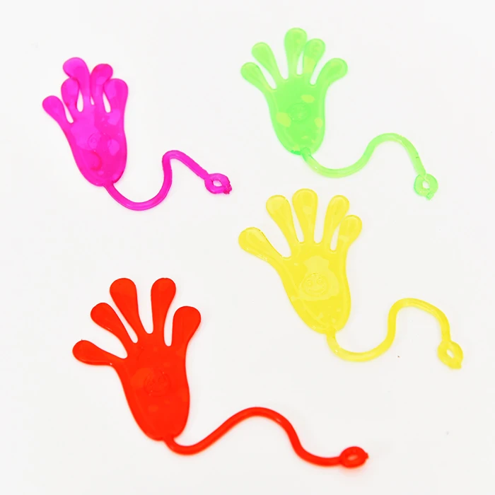 2018 New Sticky Jelly Hands Funny Jokes Toys Children Kids Gift Bag ...