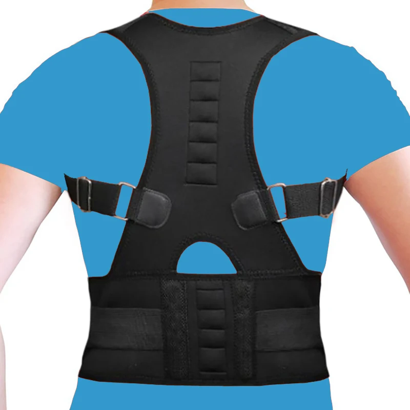 Magnetic Posture Corrector Back Shoulder Lumbar Support Belt Orthopedic