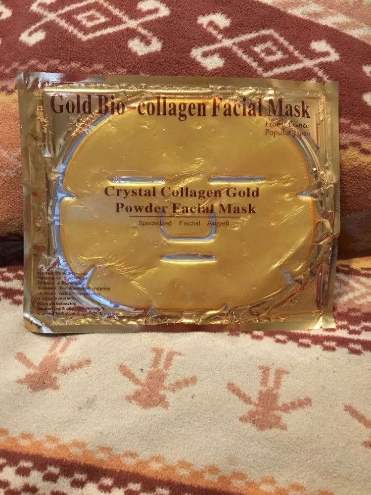 24K Gold Collagen Face Mask - Life Changing Products
