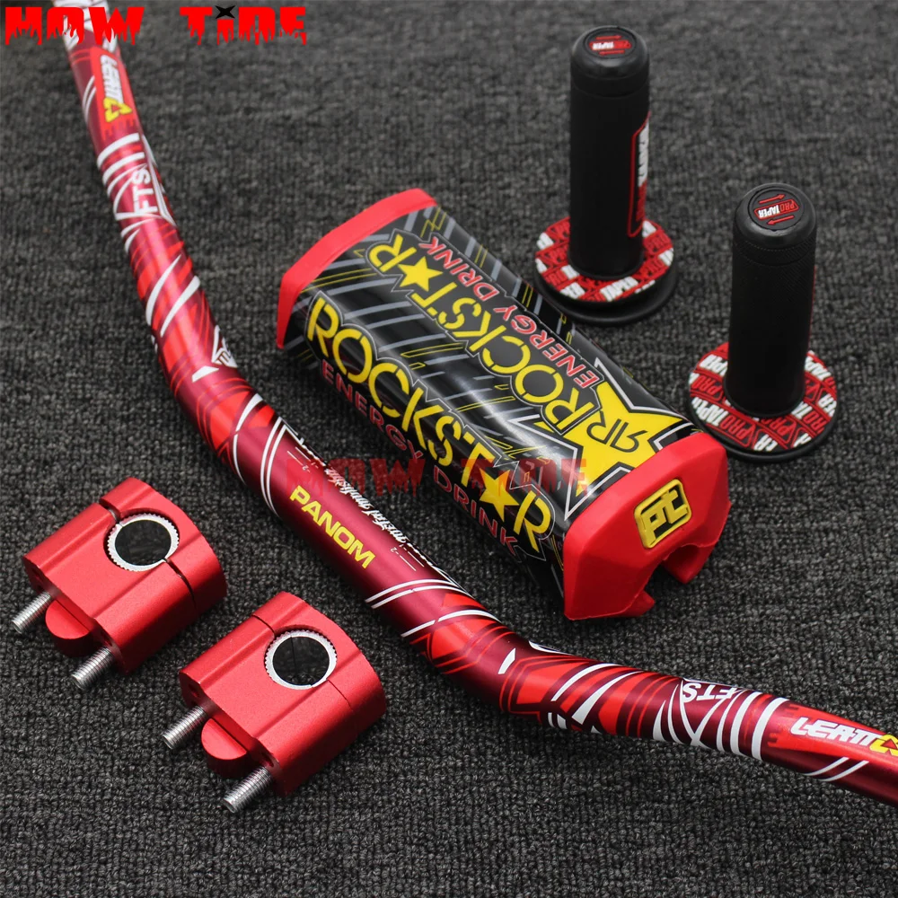 ORIGINAL 1 1/8 MOTORCYCLE Printing Texture Handlebar 28MM ASTRONT FAT ...