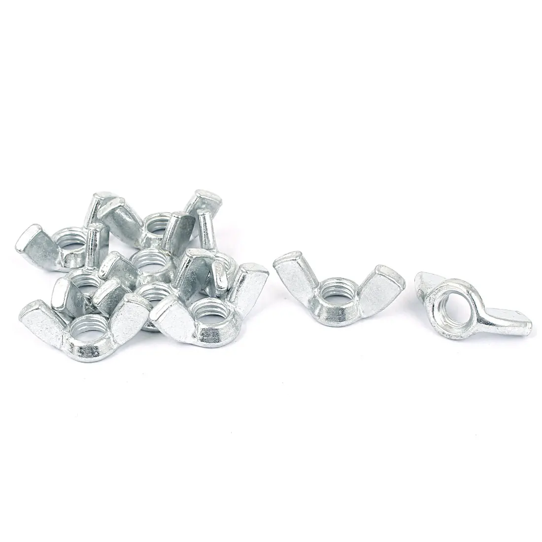 UXCELL 10Pcs Wing Nuts 3/8" X 16 Metric Female Thread Butterfly Wing ...