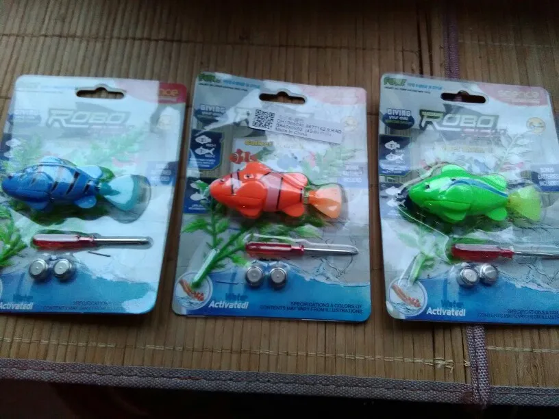 Robo Fish Toy Robot Fishing Toy for Kids Fun Water Play