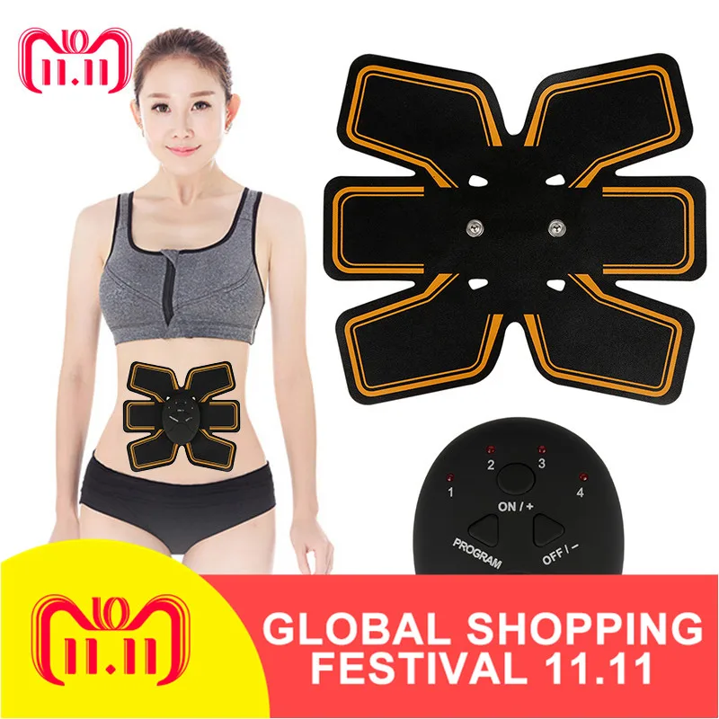 Newest Electric Muscle Stimulator Machine Abdominal Muscle Trainer Body ...