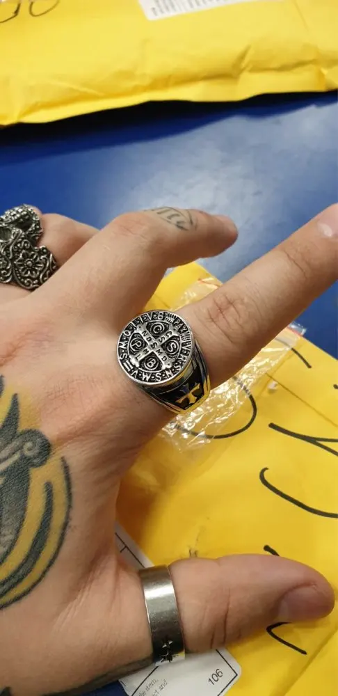 CSPB CSSML NDSMD унисекс 316L нержавеющая сталь католическая церковь ...