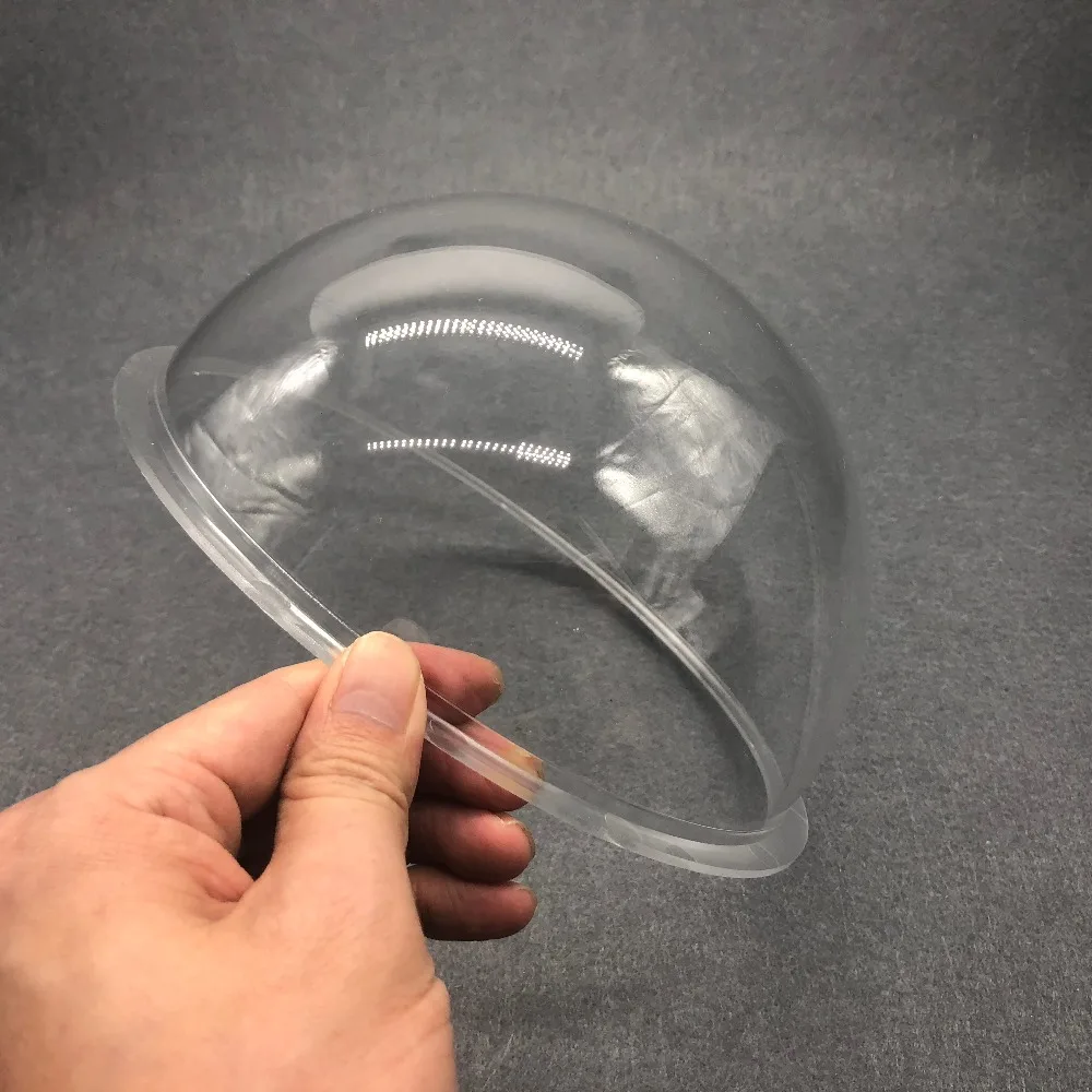 7 inch High Speed Dome Transparent Domes Cover Monitoring Shell Acrylic ...