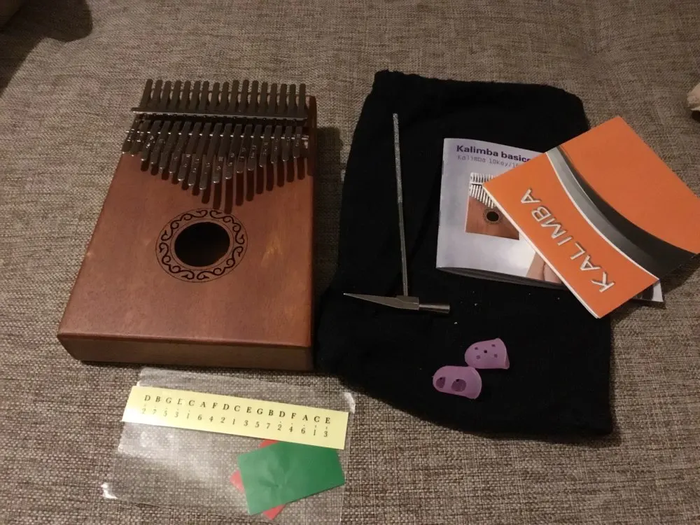 Thumb Piano 17-Key Wooden Kalimba - Life Changing Products