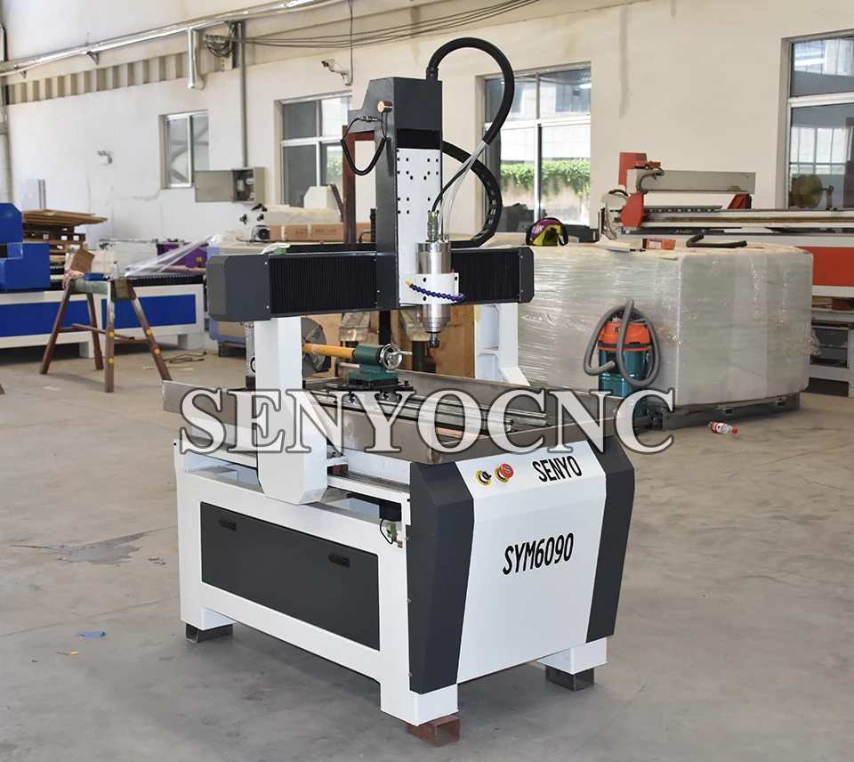 SENYOCNC Heavy Duty Iron Cast Frame Mini CNC Milling Machine for ...