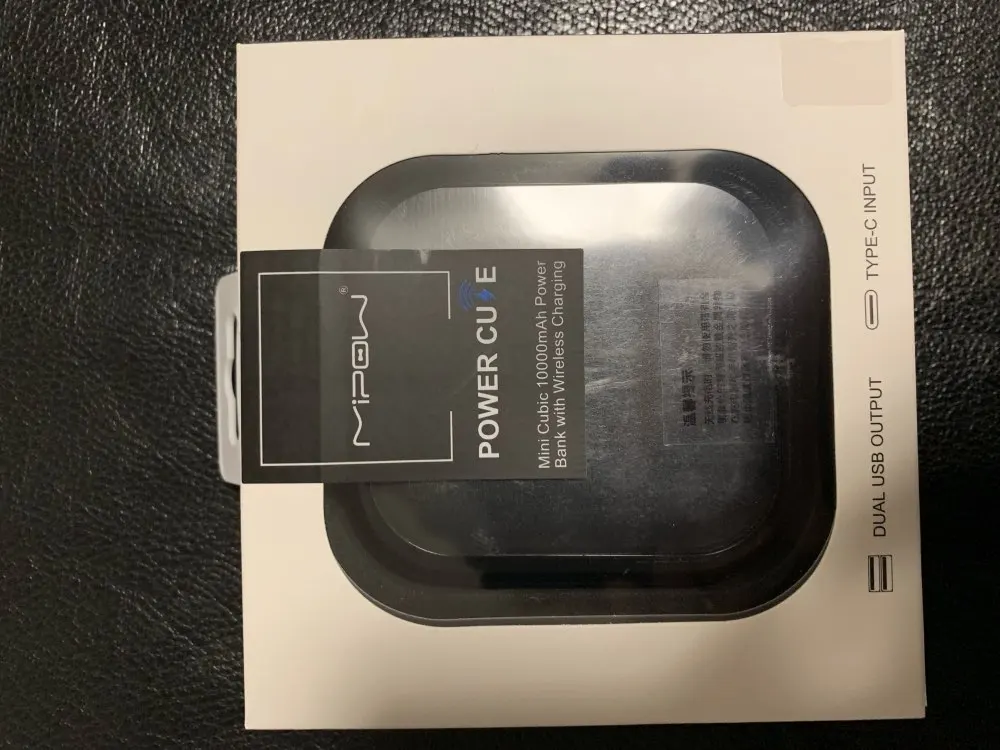 PowerCube 10000W PD Fast Power Bank with Qi Wireless Charge Feature丨MIPOW