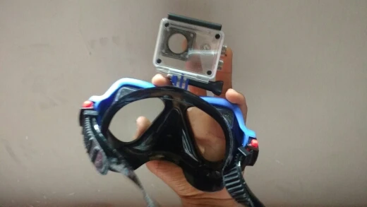 Professional Underwater Swim Goggle with Camera Mount – Borkut