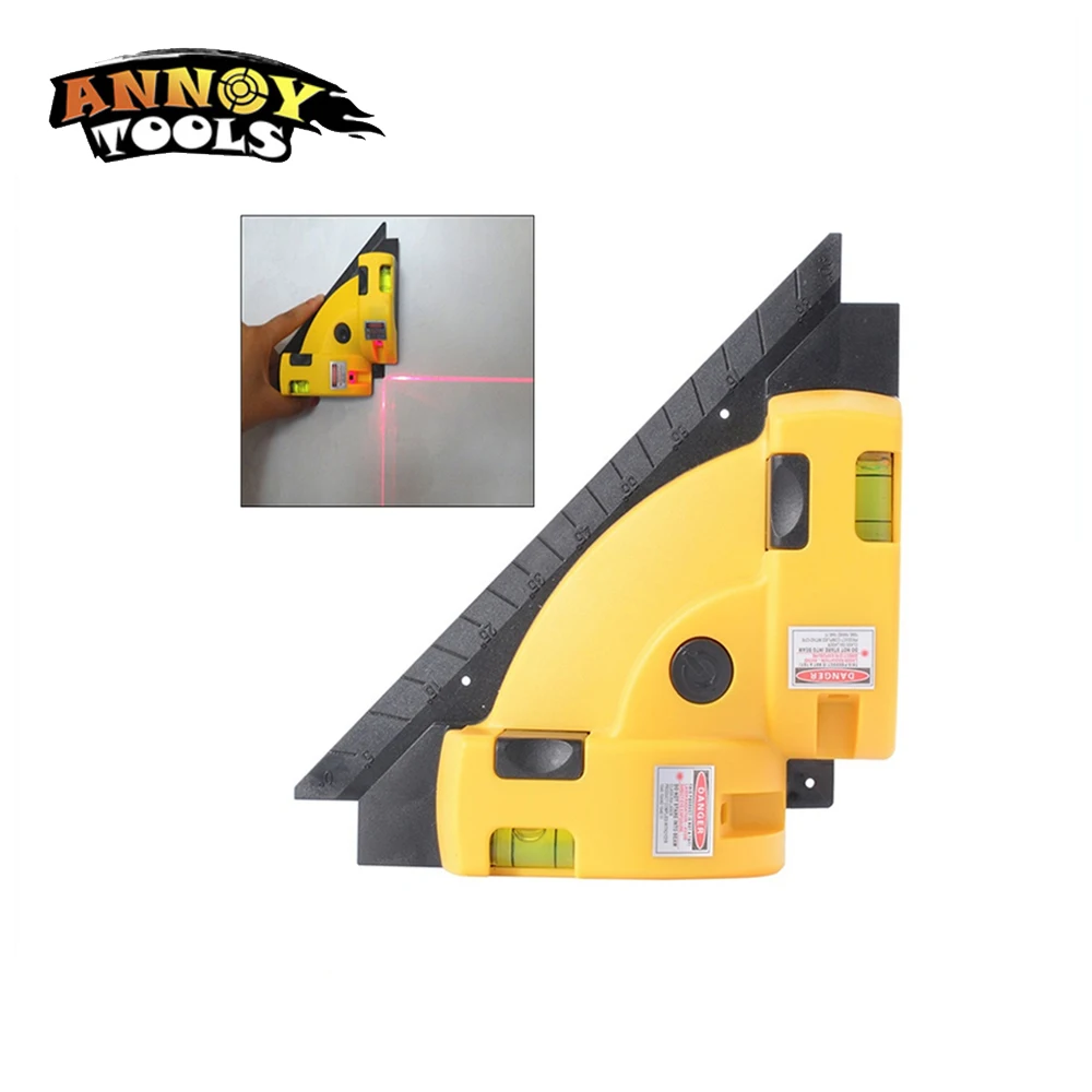 Laser levers Right Angle 90 Degrees Vertical Horizontal Laser Measuring ...