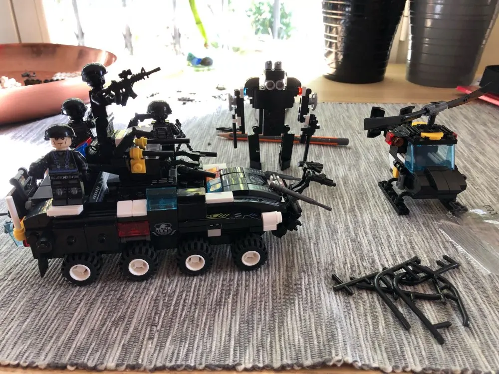 Building Blocks Set SWAT Figure Toys - Life Changing Products