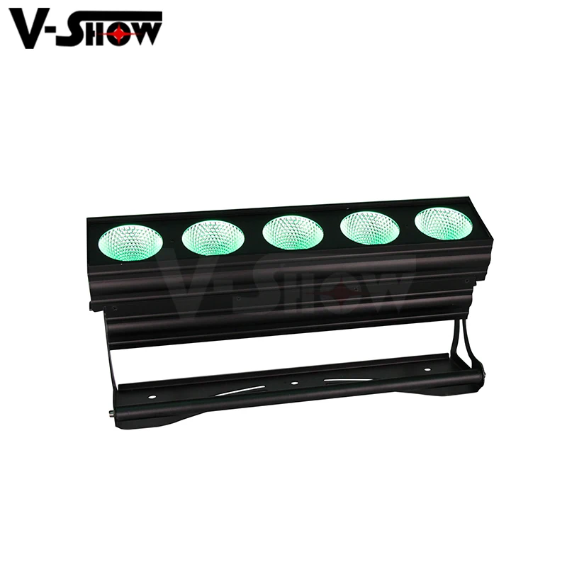 6pcs With Case 5 Dot 30W RGBW 4in1 Washer Bar Light Led COB Dj Light ...