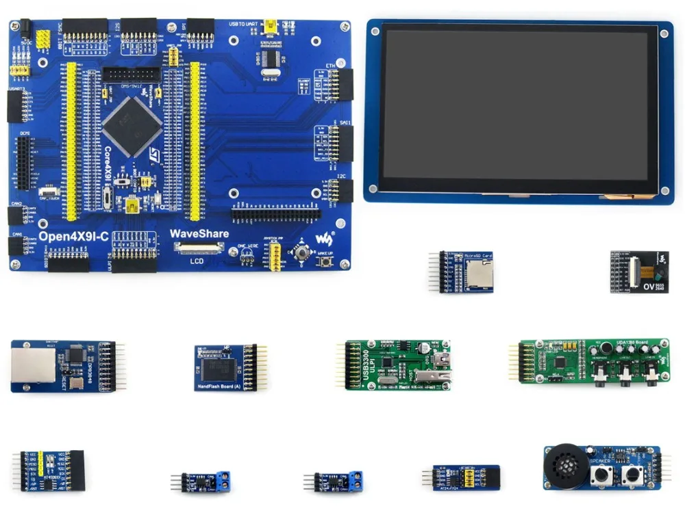 ARM STM32 Board Cortex M4 Open429I C+7inch Capacitive Touch LCD Display ...