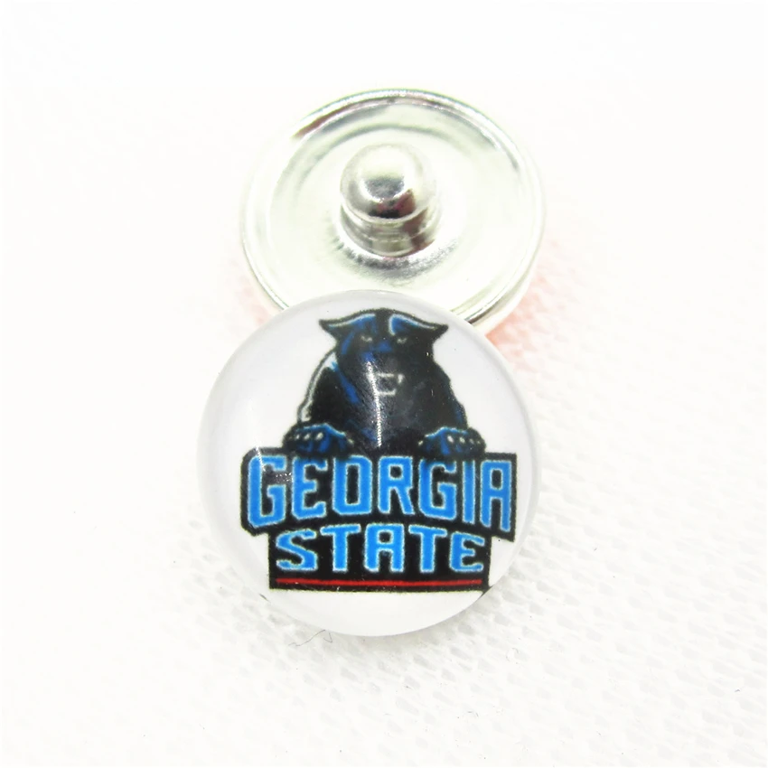 Hot Selling 20pcs/lot US College Team Georgia State University Snap ...