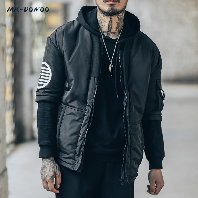 Buy Mrdonoo 2017 New Fashion Men Winter Jacket Male