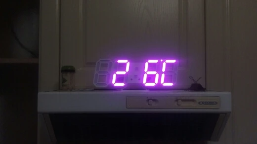 3D Digital Wall Clock LED Light - Life Changing Products