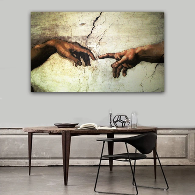 Michelangelo Sistine Chapel Hand Of God