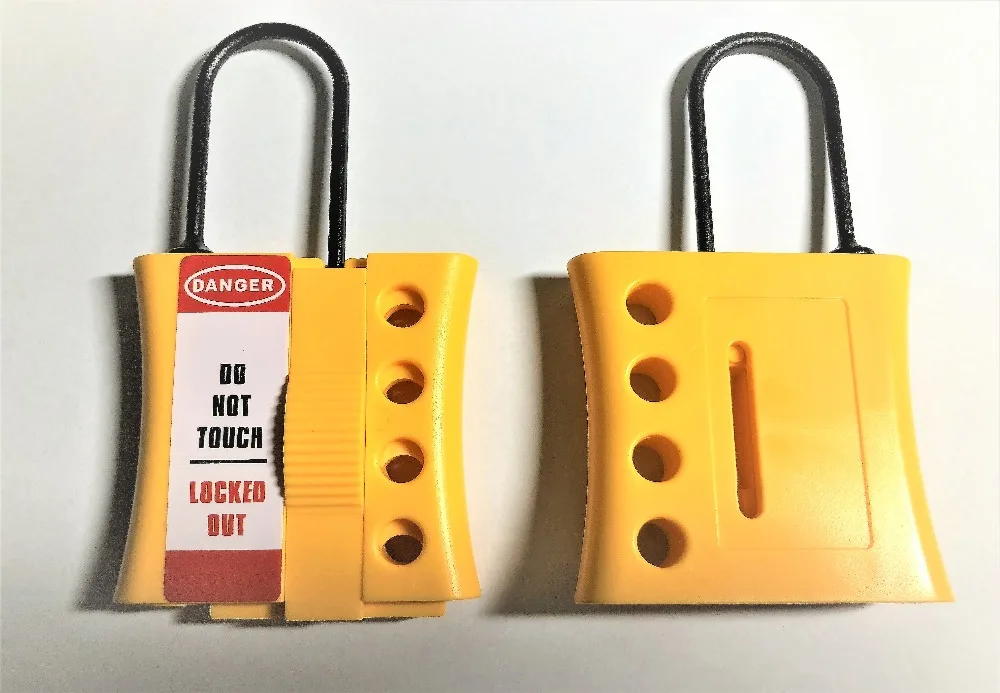 Premier non conductive lockout hasp 4 holes 3mm thread/shackle|Locks ...