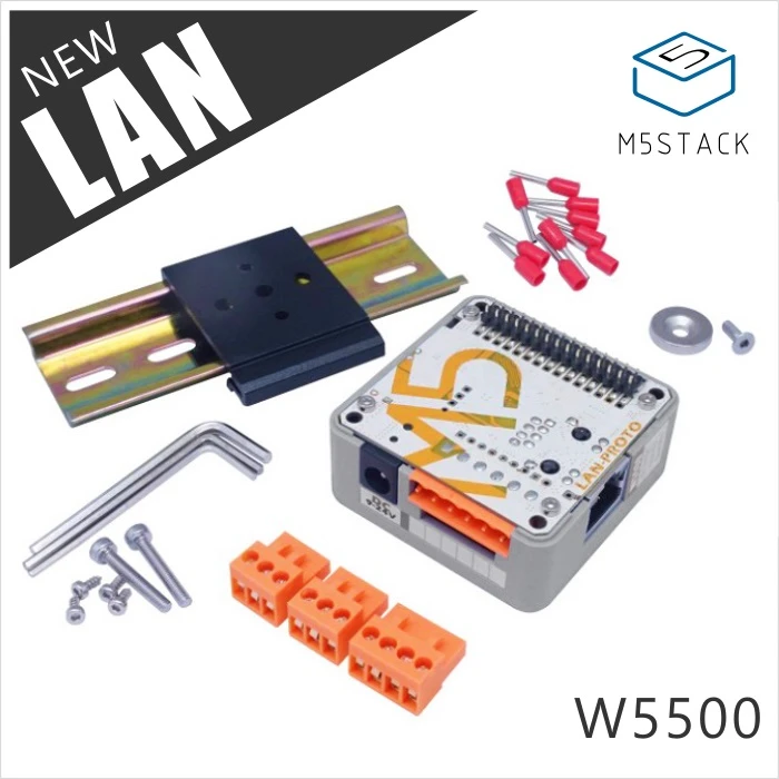Official M5stack Lan Module With W5500 Chip Lanproto Ethernet Convert ...