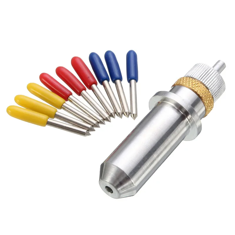 9pcs/Set 30/45/60 Degree Roland Cutting Plotter Carbide Blades Vinyl ...