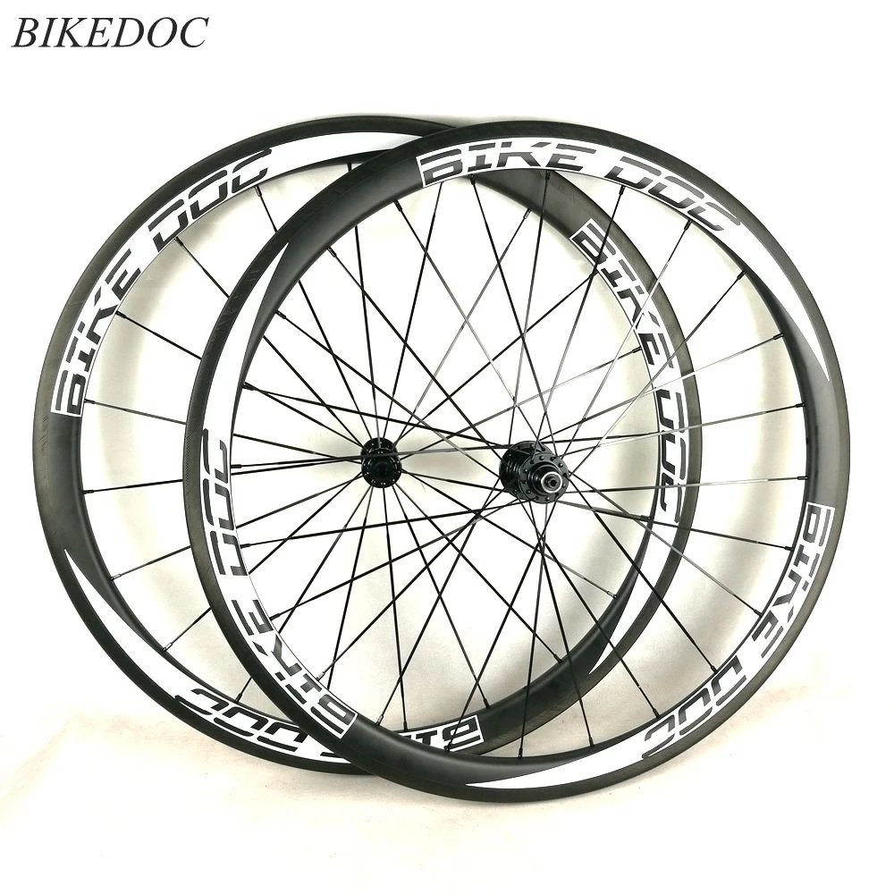 Bikedoc-Karbon-Roda-700-C-Sepeda-Jalan-Roda-38-Mm-Carbon-Wheel-Set-Yg ...
