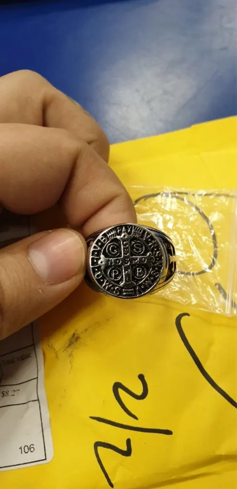 CSPB CSSML NDSMD унисекс 316L нержавеющая сталь католическая церковь ...