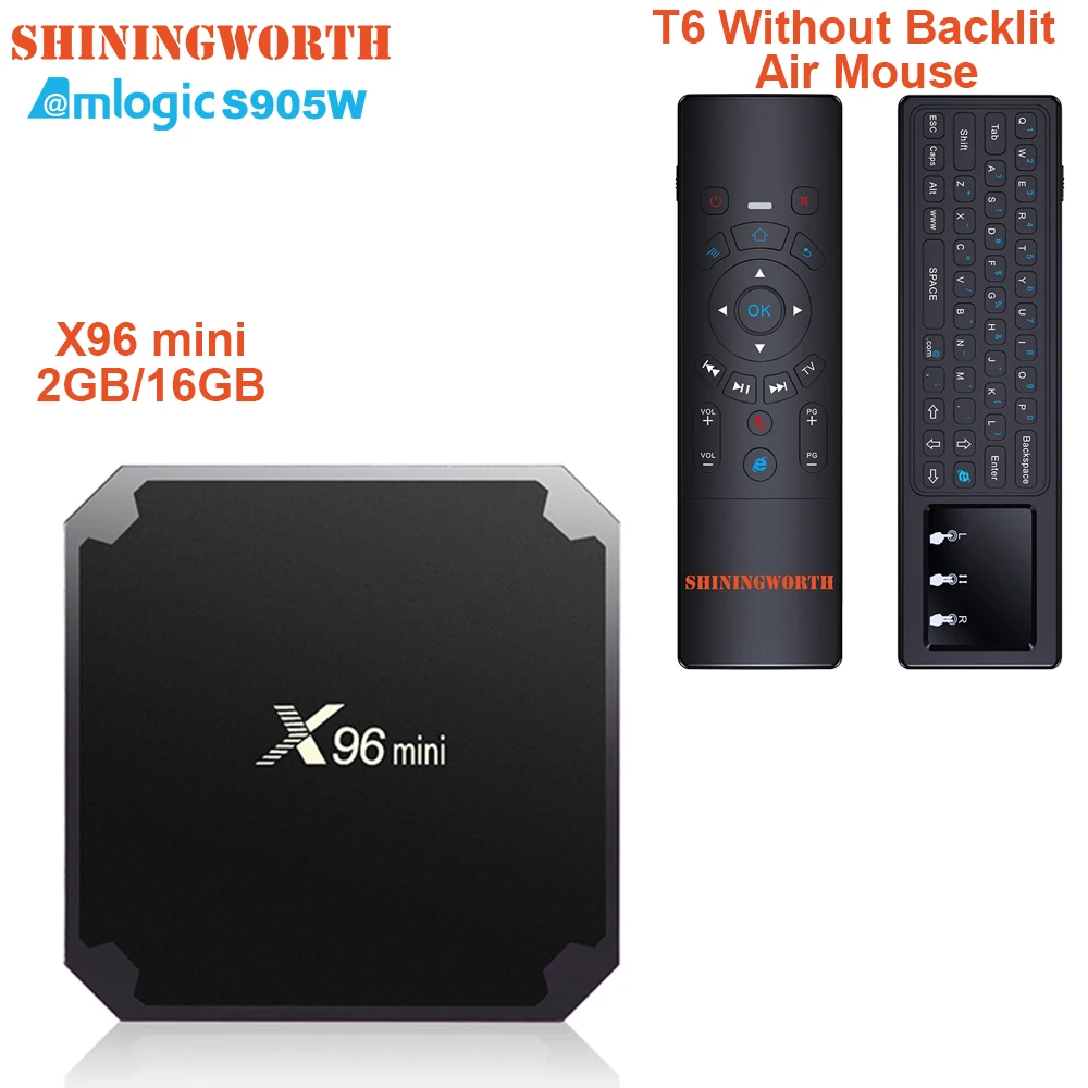 X96 Mini TV Box Android 7.1 Amlogic S905W Quad Core Smart Android TV ...