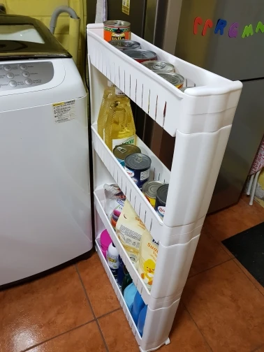 Compact Sliding Kitchen Rack - Kitchen - I Need Organizers