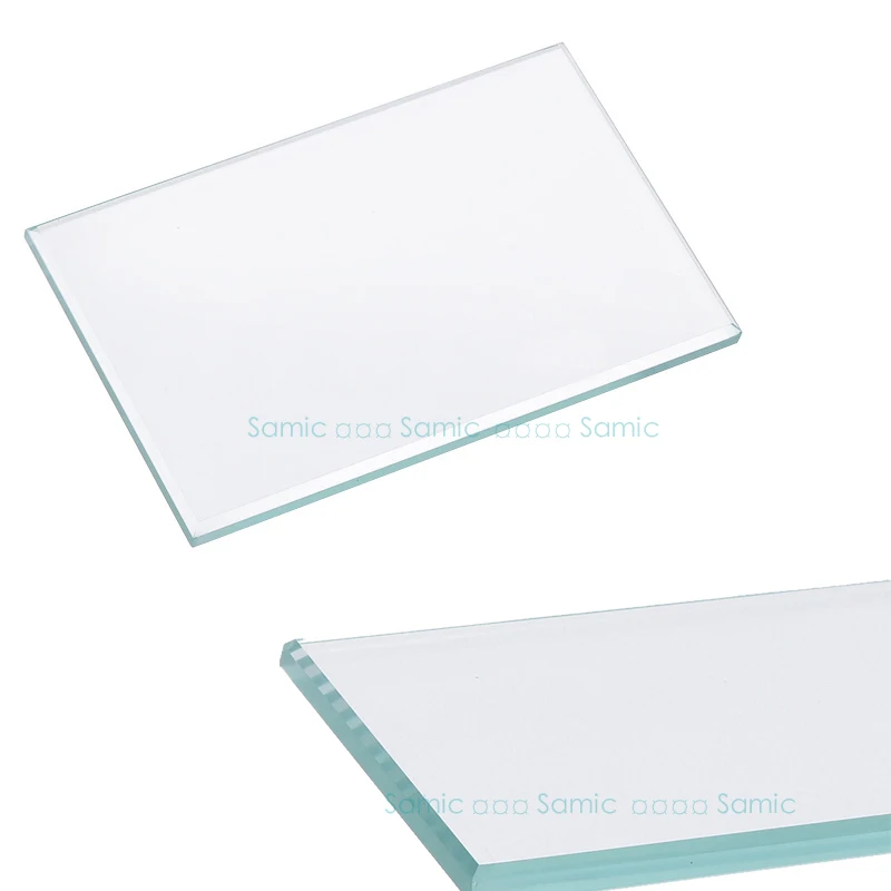 Dental Lab Size 124787mm Mixing Glass Slab Glass Plate Board For Dental Mater In Teeth