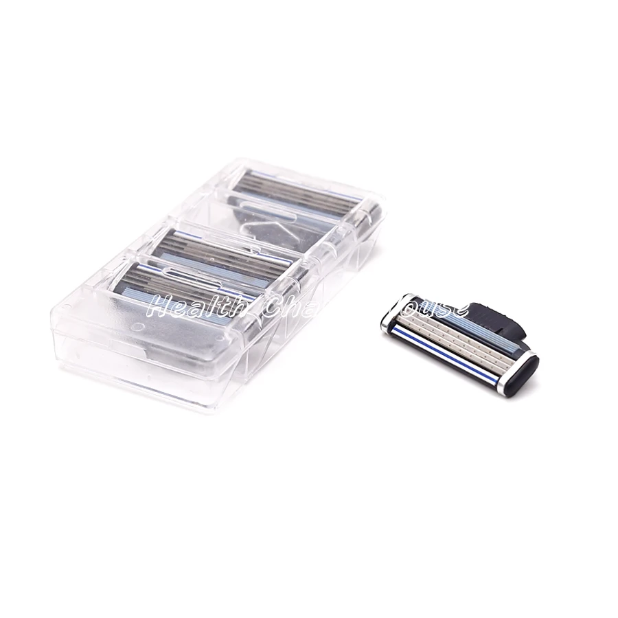 4-Pcs-lot-3-Layer-Razor-Blades-For-Man-High-Quality-Sharp-Razors-Blade ...