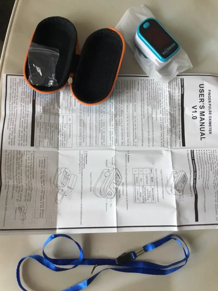 Oximeter LED Finger Pulse Device - Life Changing Products