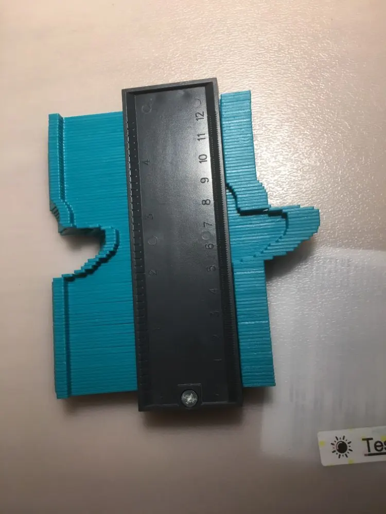 Contour Gauge Plastic Angle Copier - Life Changing Products