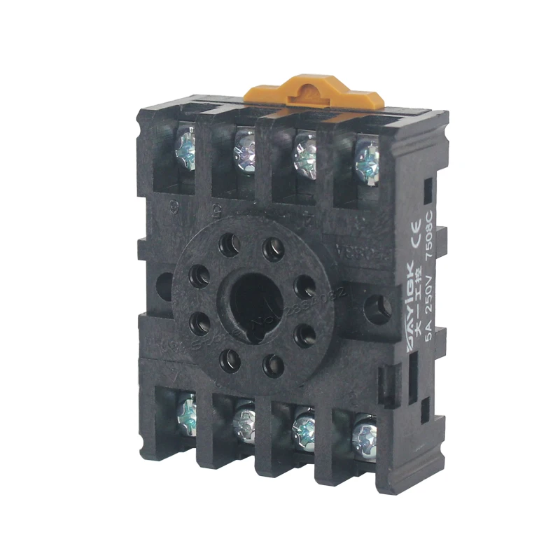 5pcs-Socket-base-relay-base-PF083A-General-Purpose-Relay-8-Pins-relay ...
