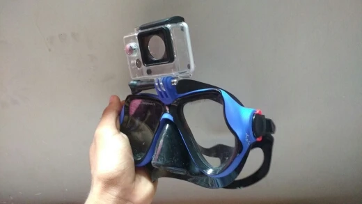 Professional Underwater Swim Goggle with Camera Mount – Borkut