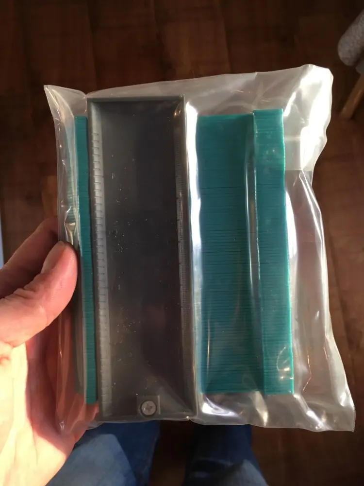 Contour Gauge Plastic Angle Copier - Life Changing Products