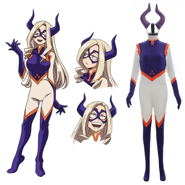 My Hero Academia Boku no Hero Akademia Mt.Lady Cosplay Costume Women ...