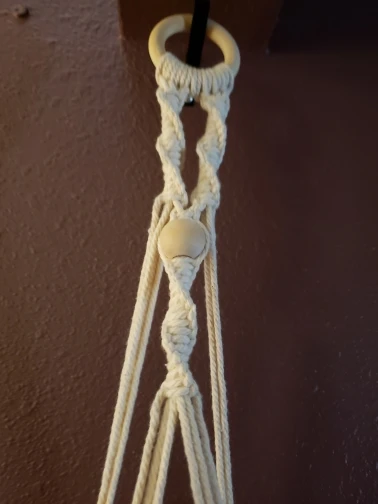 Handmade Macrame Cotton Rope Plant Pot Hangers - Life Changing Products