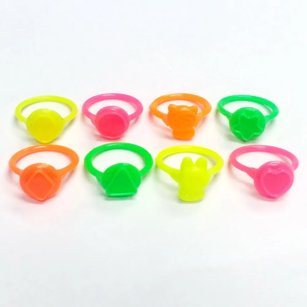 36X Plastic Girl Kids Mini RINGS RB040 vending Cake Decoration Pinata ...