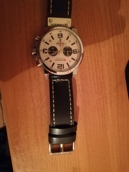 Wrist Watch For Men In Leather Design - Life Changing Products