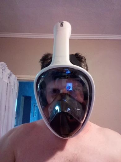 Full Face Diving Mask Round Lens Design - Life Changing Products