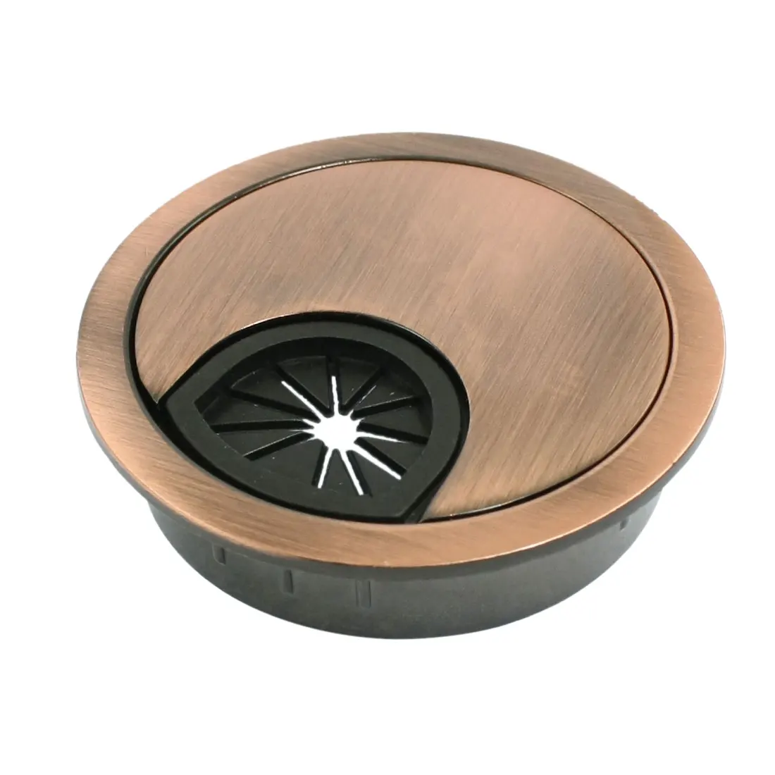 UXCELL Color 53Mm Copper Tone Computer Desk Table Counter Top Wire ...