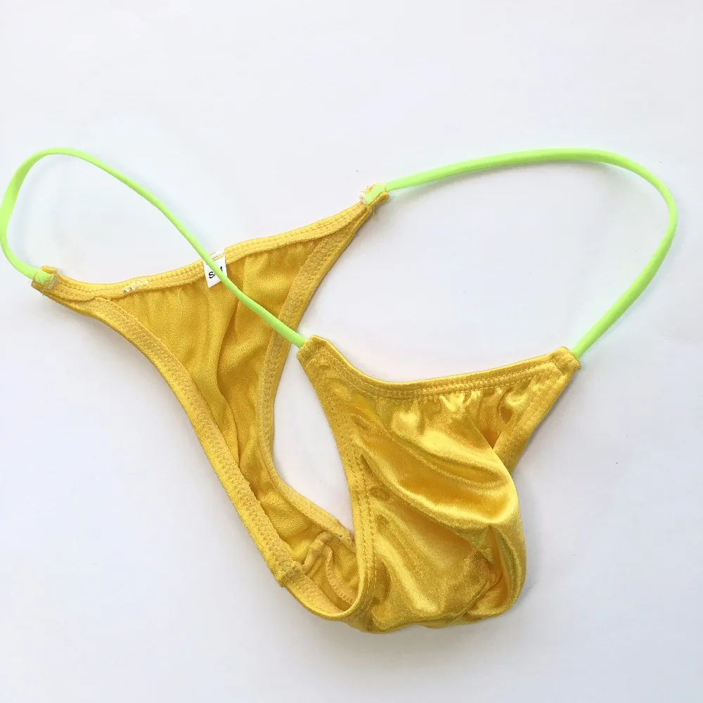 Sexy Mens Thongs Underwear small pouch limit coverage G2089 Mens Micro ...