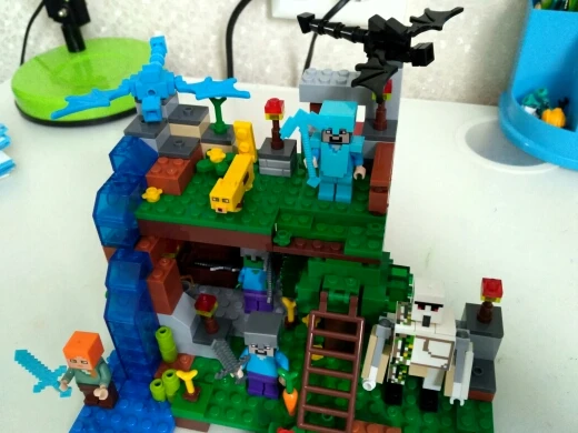378pcs Lego Bricks Minecraft Building Toys - Life Changing Products